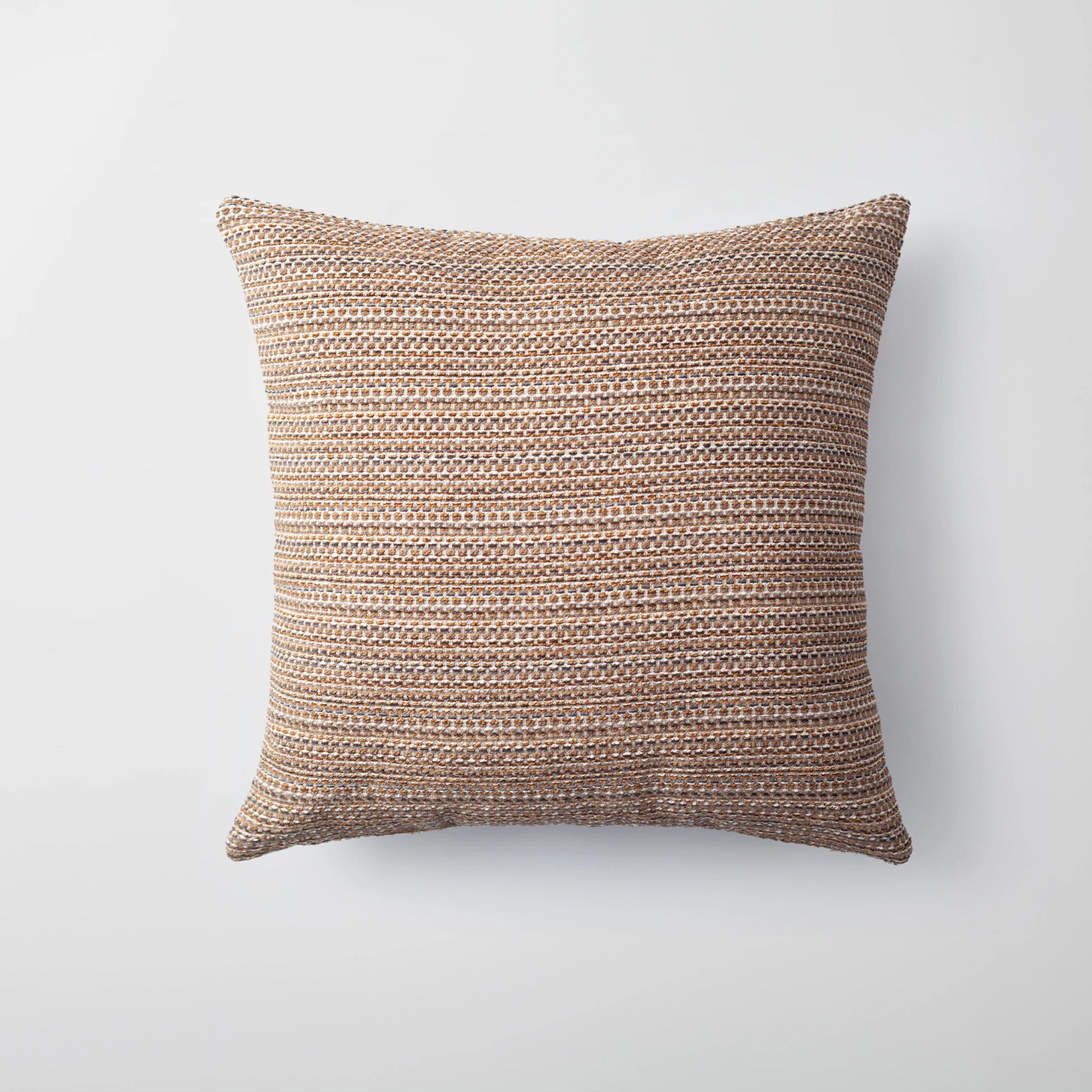 Kraft - Dokulu Natural Hareketli Desenli Kırlent 45x45 Hardal ...